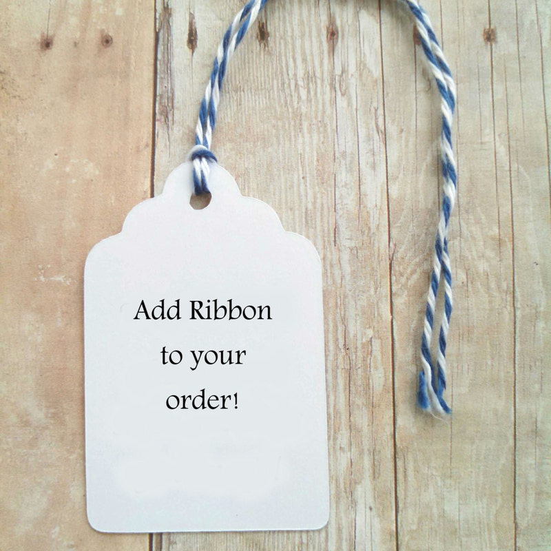 Custom Tag With Twine - Etsy