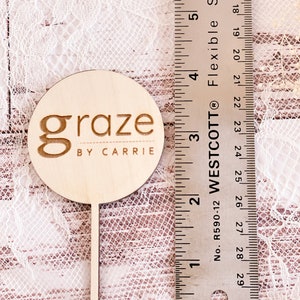 Charcuterie Board Food Picks, Personalized Custom Wood Cheese Pick ...