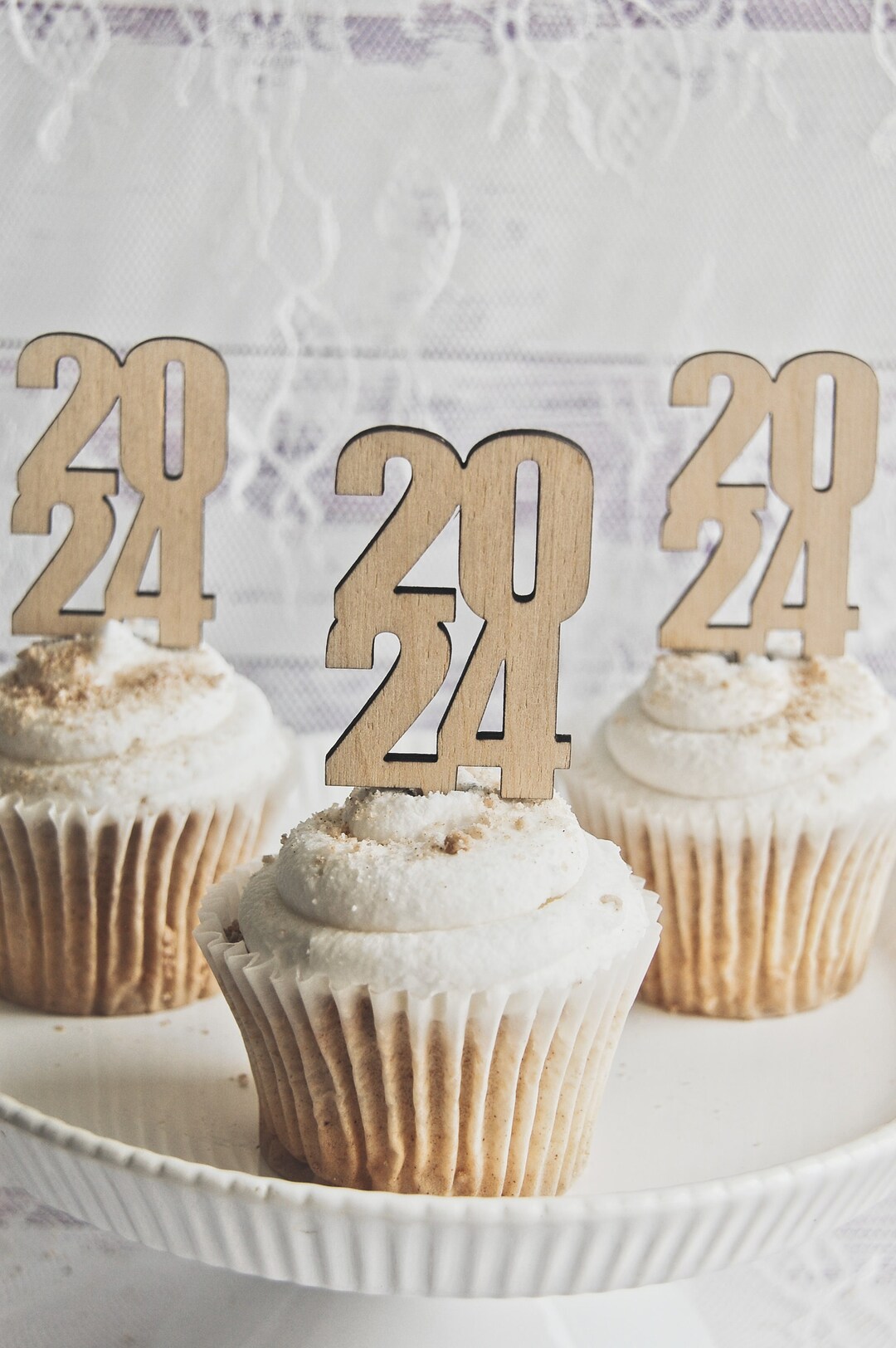 Graduation Cupcake Toppers, Minimalist 2025 Graduation Picks, High ...