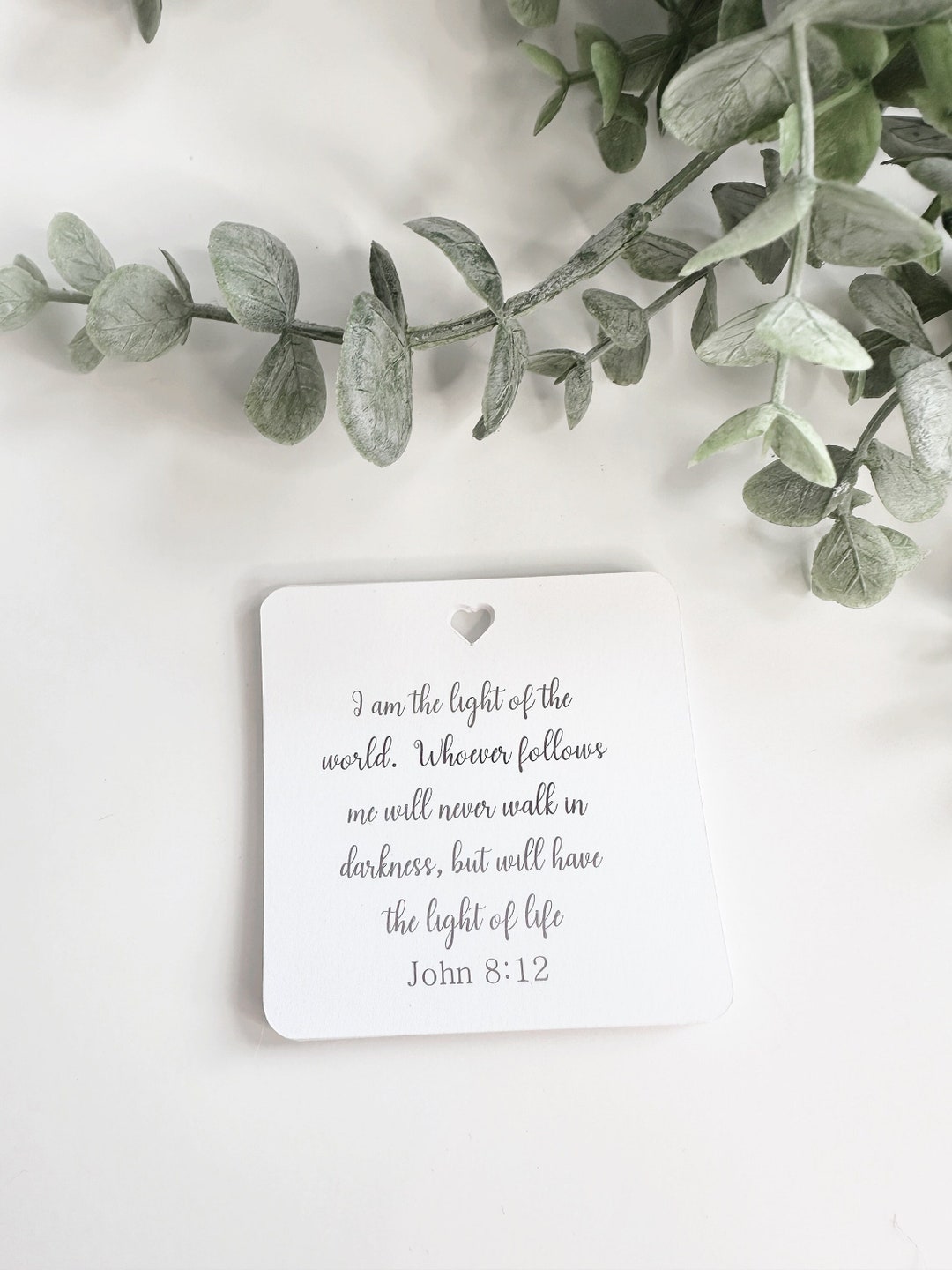 Scripture Gift Tags, Religious Gift Tags, Baby Shower Party Favors ...
