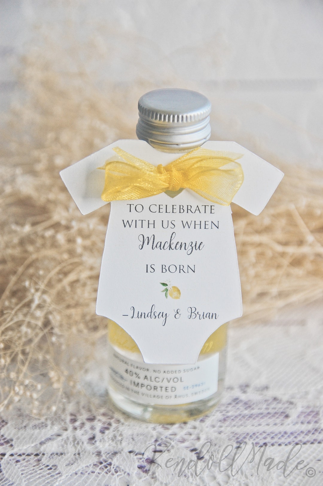 Citrus Theme Baby Shower Party Favor, Lemon Baby Favors, Italian Theme ...