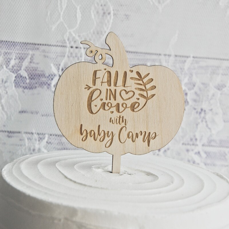Fall Cake Topper - Etsy