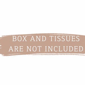 Rustic Tissue Sign for Wedding, Happy Tears Tissue Sign for Wedding ...