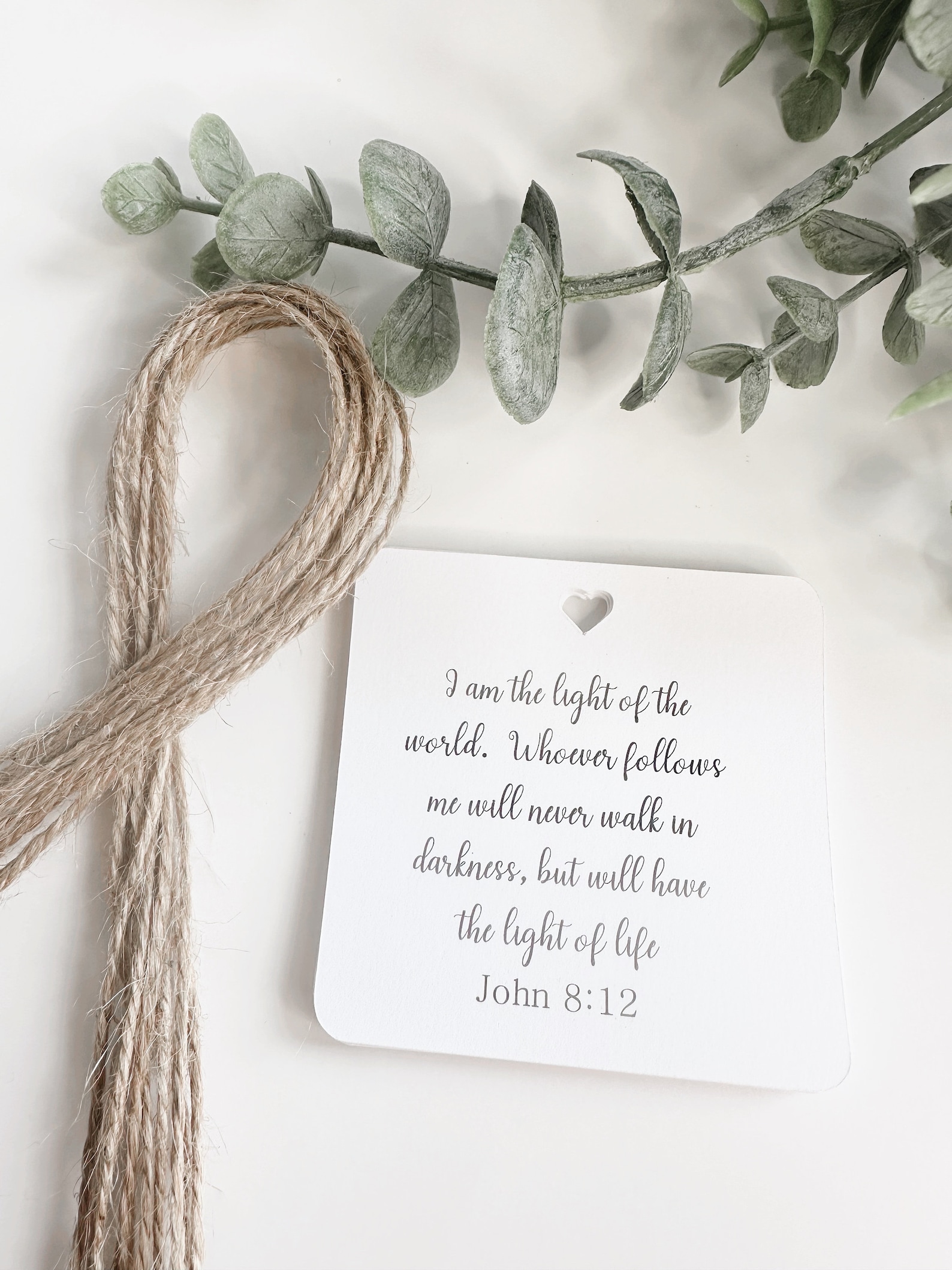 Scripture Gift Tags, Religious Gift Tags, Baby Shower Party Favors ...
