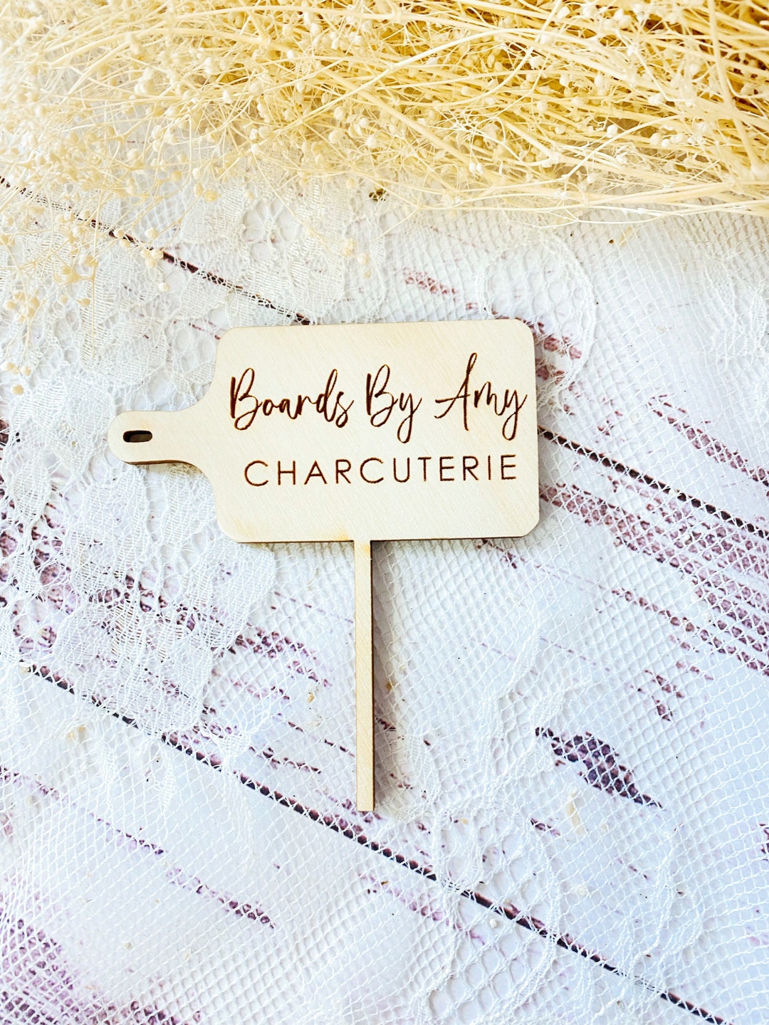 Personalized Food Pick Custom Wooden Food Pick for - Etsy