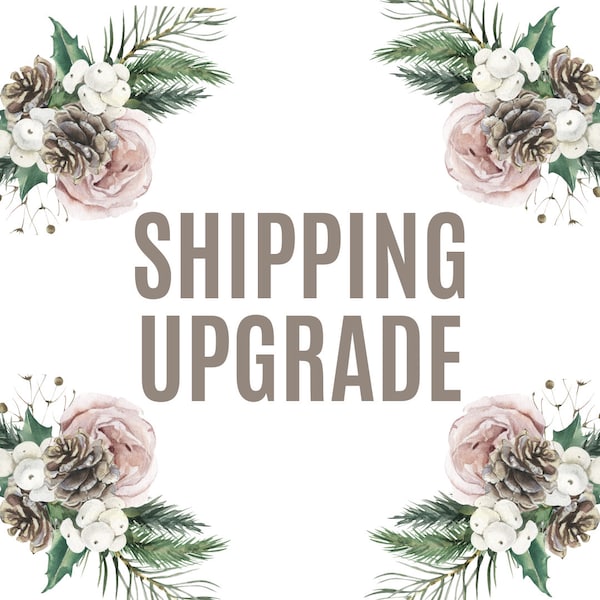 Shipping Upgrade - Etsy