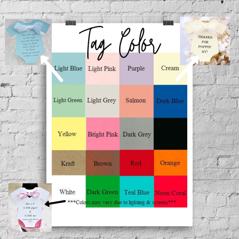 Baby Shower Wine Bottle Tags L Champagne Party Favor Tags L - Etsy