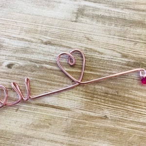 Personalized Wire Bookmark / Book Club Gift / Teacher Gift / - Etsy