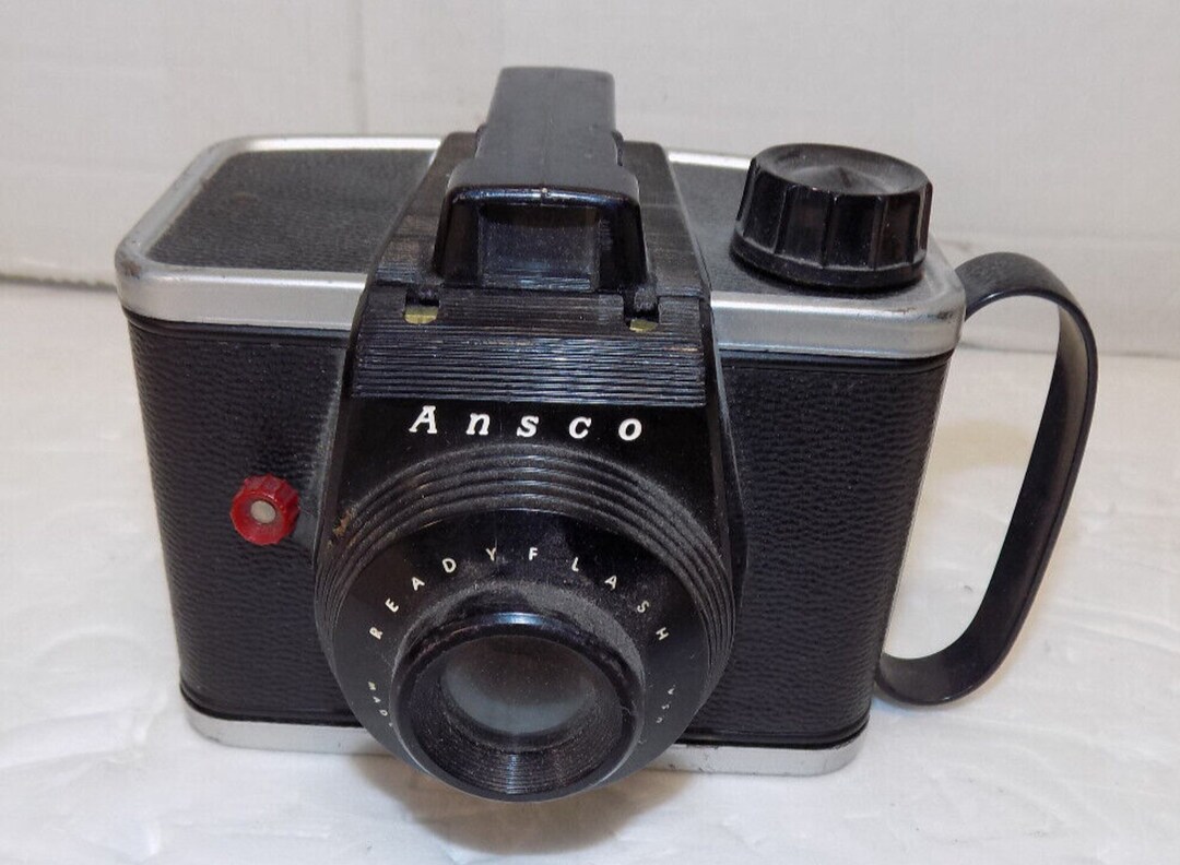 Vintage Ansco Readyflash 620 Film Box Camera Photo Photography ...