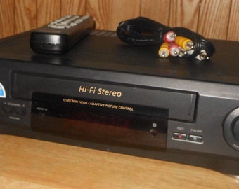 Sony Slv-778hf Hi Fi Stereo VHS VCR VHS Player With Remote & - Etsy