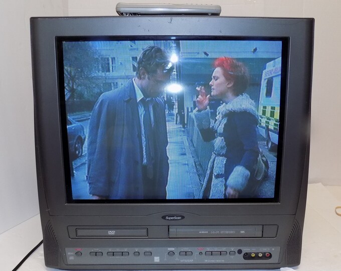 Superscan SSF420TR 20 Inch Crt Color TV DVD VCR Triple Combo Retro ...