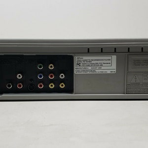 Funai WV806 DVD VCR Combo With Remote, A/V Cables & Hdmi Adapter - Etsy