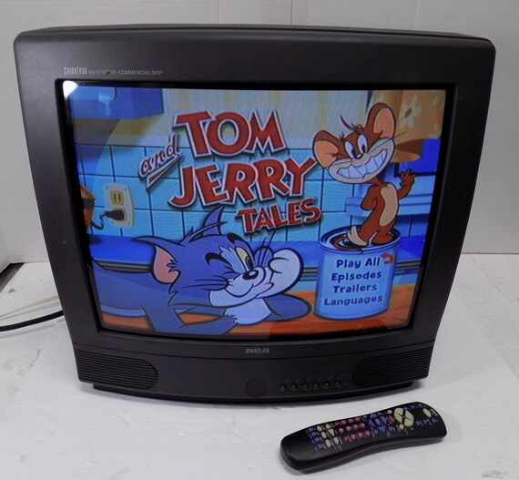 RCA F20352 19 Inch CRT Color TV Nice Retro Gaming Tv With - Etsy