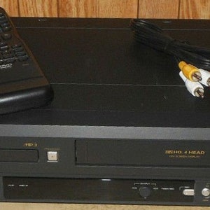 Symphonic WF803 DVD VCR Combo Dvd Player Vhs Player With - Etsy