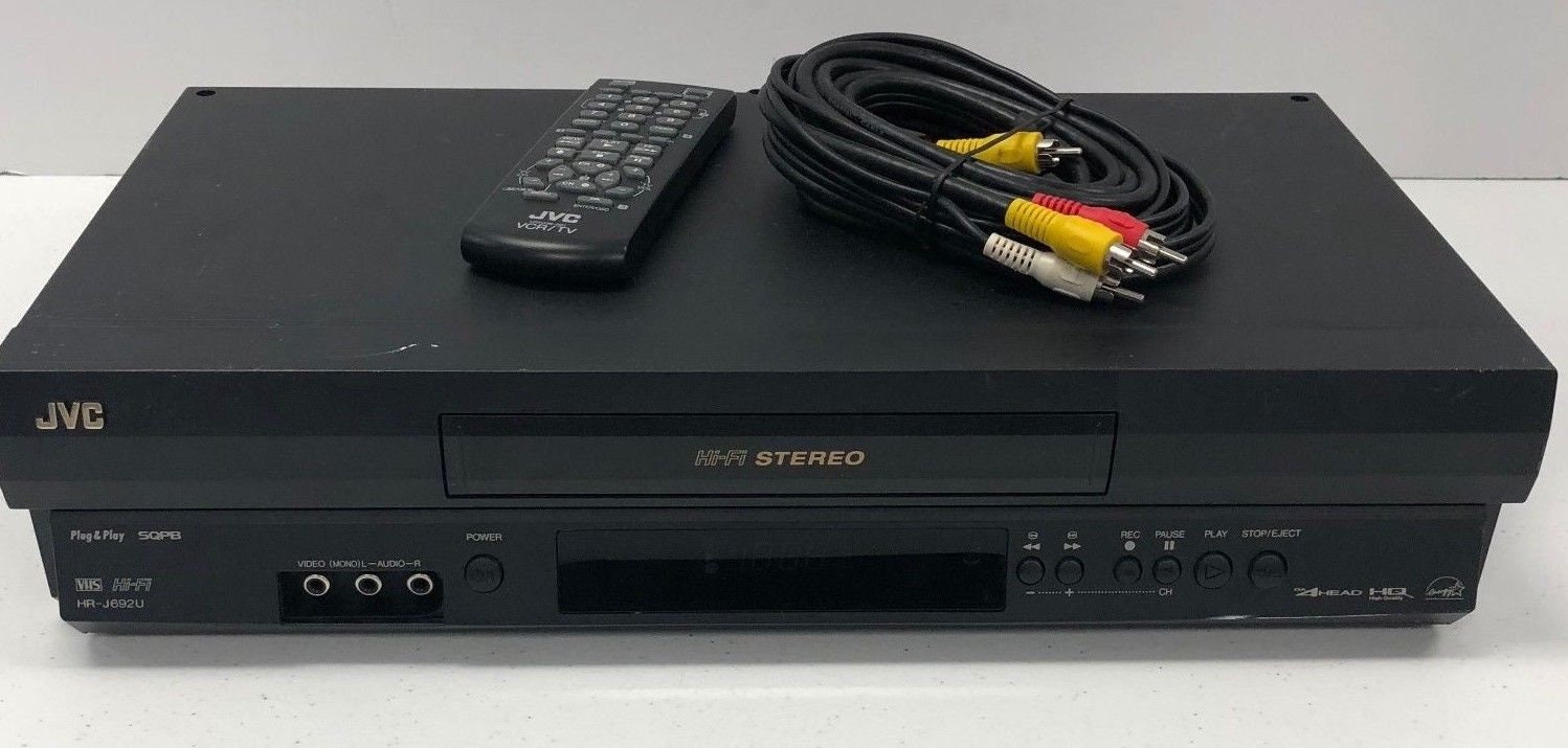 TV & Projection Electronics & Accessories JVC Hr-J691U Stereo VHS VCR ...