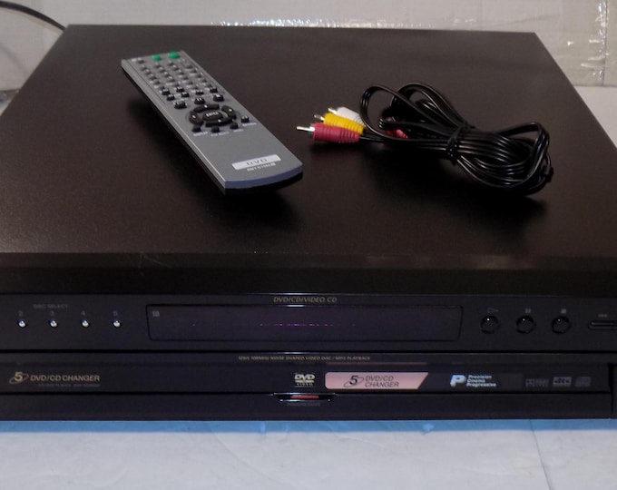 Sony Dvp-nc655p 5 Disc CD DVD Player 5 Multi Disc Changer With Remote ...