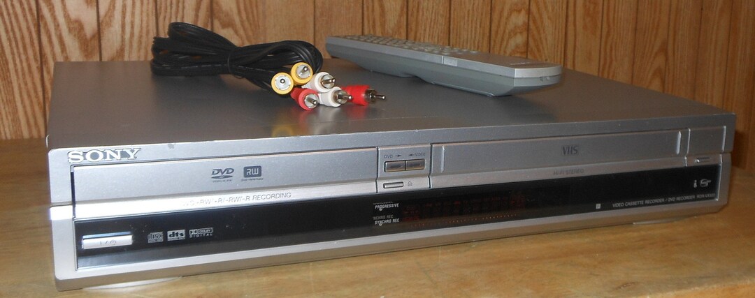 Sony RDR-VX500 DVD VCR Combo Dvd Recorder 1 Button Vhs to Dvd - Etsy
