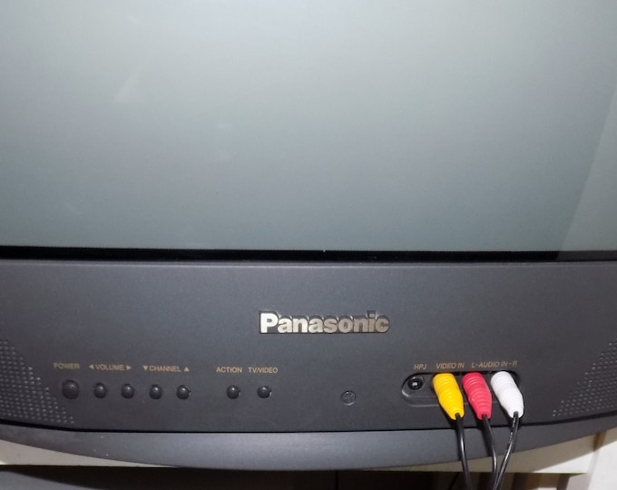 Panasonic Ct-20g8g 20 Inch CRT Color TV Television Retro Gaming TV With ...
