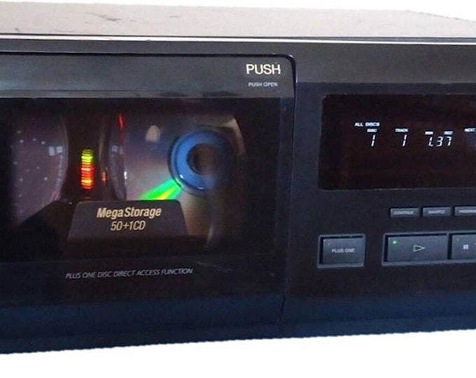 Sony CDP-CX50 501 CD Mega Changer Carousel Player No Remote - Etsy