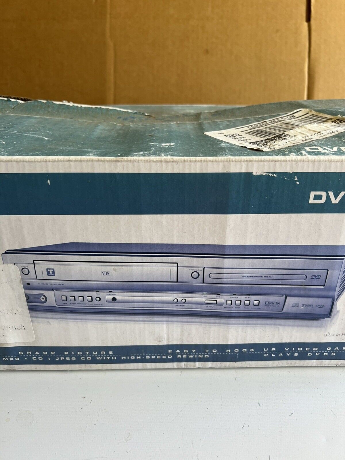 Funai Dvd Vcr Rear View