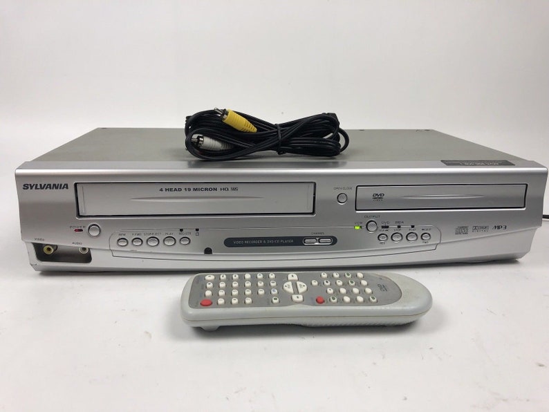 Sylvania DVC845 DVD VCR Combo Dvd Player Vhs Player with | Etsy