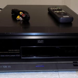 Sony DVP-CX850D 200 Disc DVD CD Player With Remote Control, A/V Cables & Hdmi Adapter - Etsy
