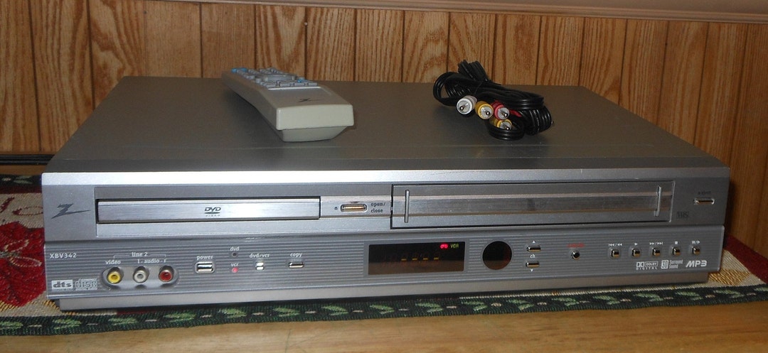 Zenith Xbv342 DVD VCR Combo Dvd Player Vhs Vcr Combo With - Etsy