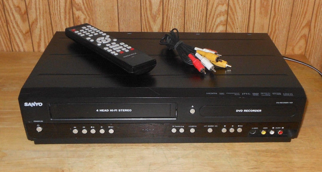 Sanyo vhs dvd / player combo www.gargsdental.com