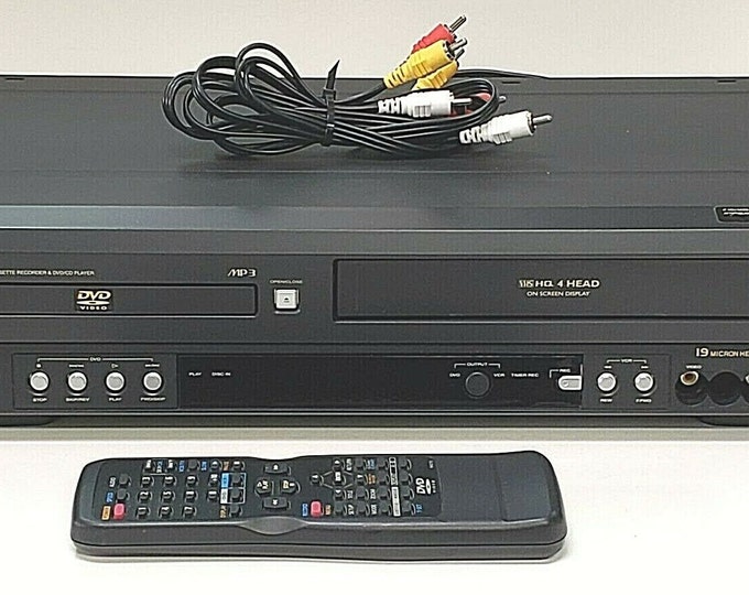 Symphonic SD73S DVD VCR Combo Dvd Player Vhs Player With Remote and ...