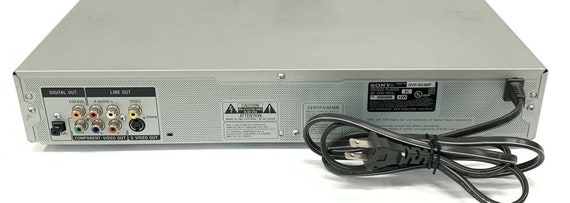 Sony Dvd Player Back