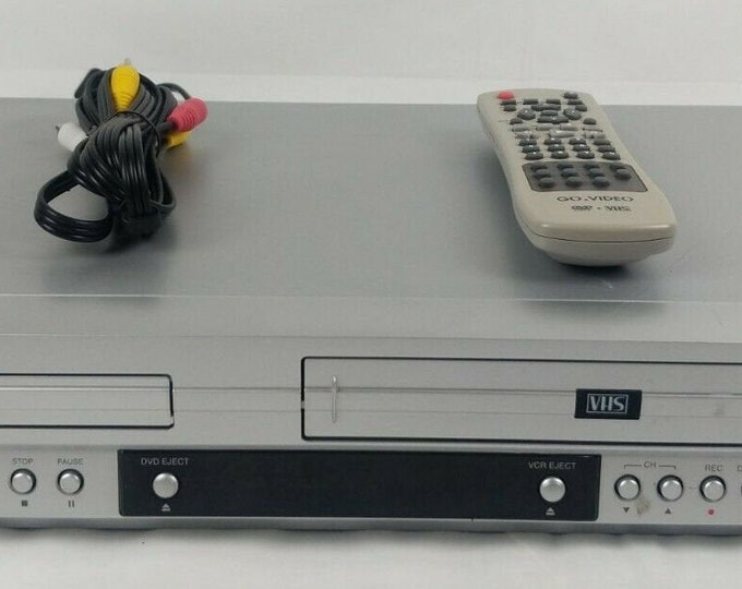 Go Video Dv1140 DVD VCR Combo With Remote Cables and Hdmi Adapter - Etsy