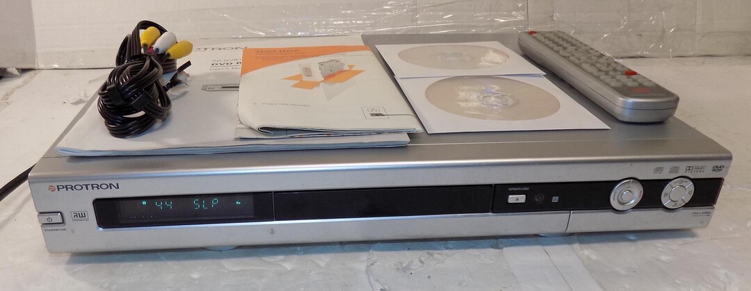 Protron Pd-dvr100 DVD Recorder With Manual, Remote, RCA Cable and Blank ...