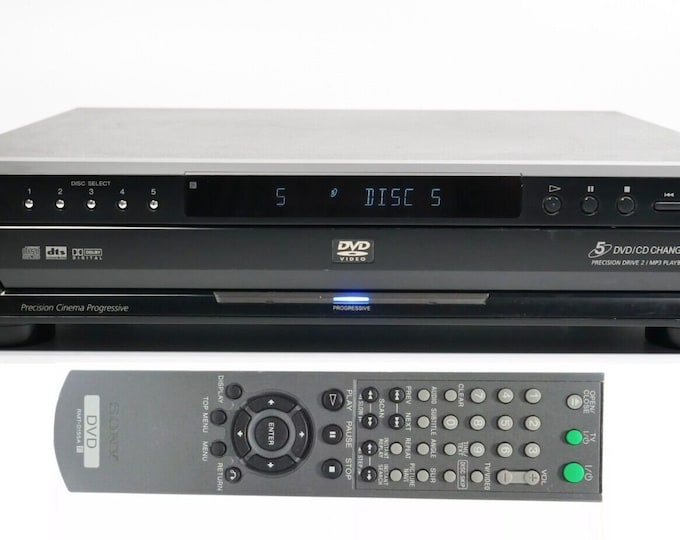 Sony Dvp-nc665p 5 Disc CD DVD Player 5 Multi Disc Changer With - Etsy