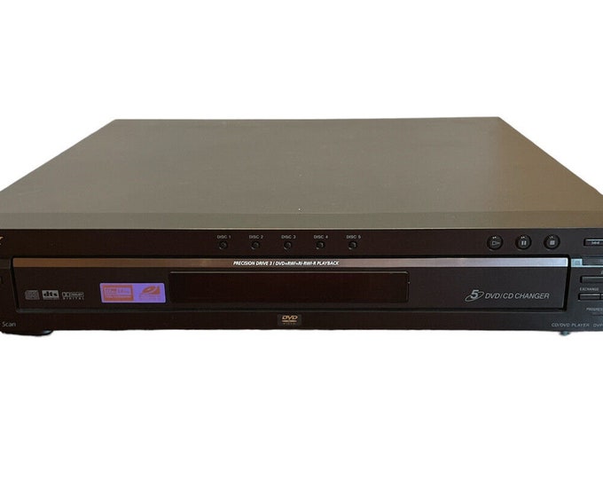 Sony Dvp-nc675p 5 Disc CD DVD Player 5 Multi Disc Changer With Remote ...