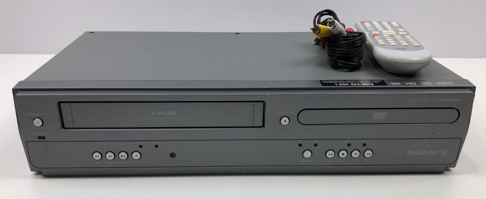 Magnavox DV200MW8 DVD VCR Combo DVD Player Vhs Player With - Etsy