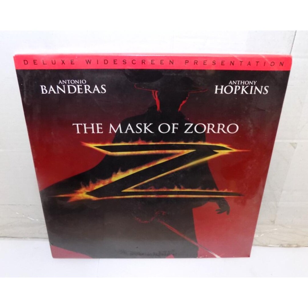 The Mask of Zorro Laserdisc LD Deluxe Widescreen Antonio Banderas ...