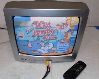 Toshiba 26HF85 26 Inch Flat CRT Color TV Retro Gaming TV With Remote - Etsy