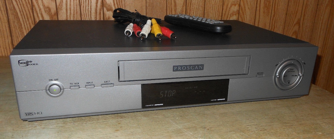 RCA Proscan VHS VCR Vhs Player With Remote Cables & Hdmi - Etsy