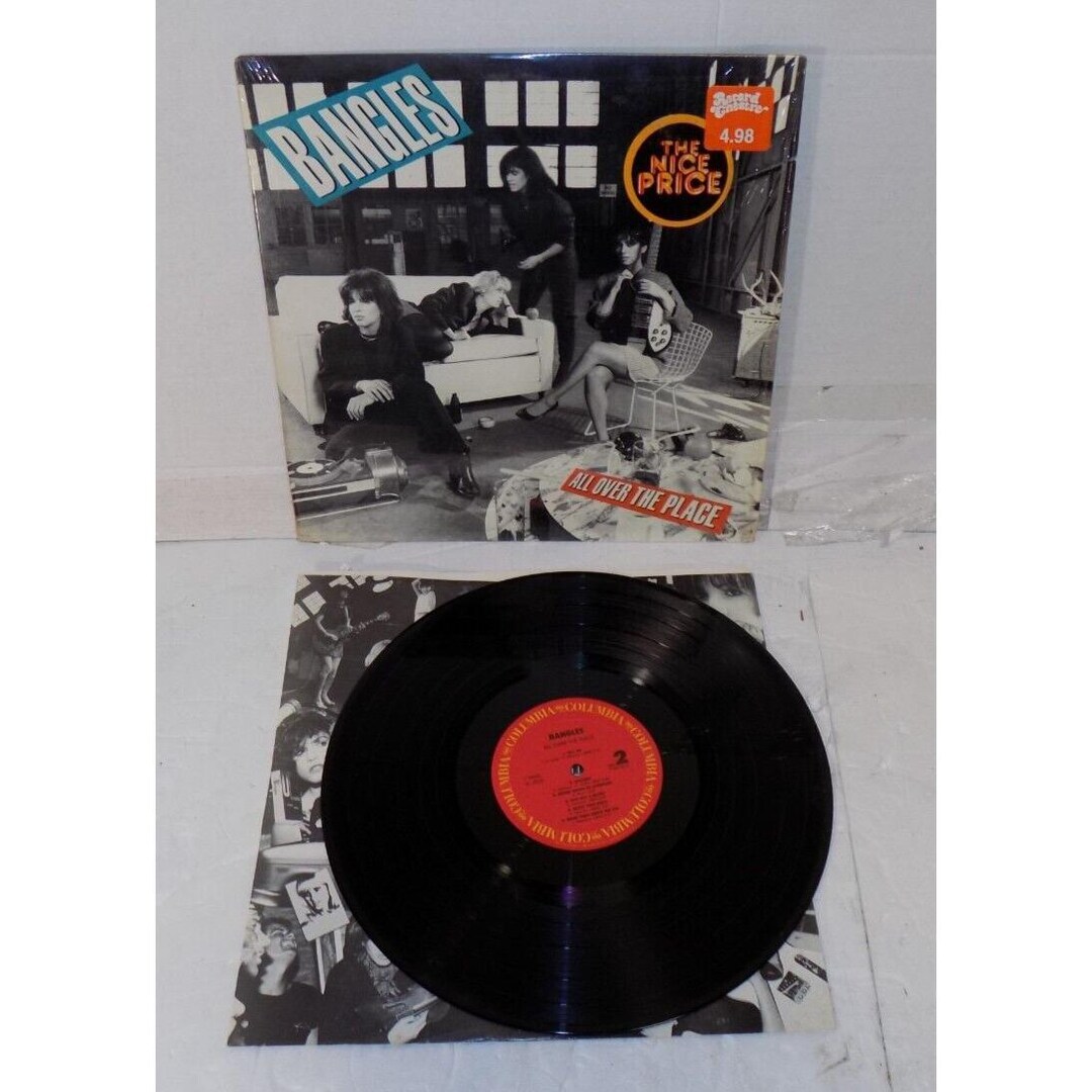 The Bangles All Over the Place LP Vinyl Record W/ Shrink Pc39220 1985 ...