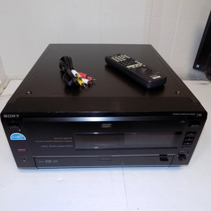 Sony DVP-CX850D 200 Disc DVD CD Player With Remote Control, A/V Cables & Hdmi Adapter - Etsy