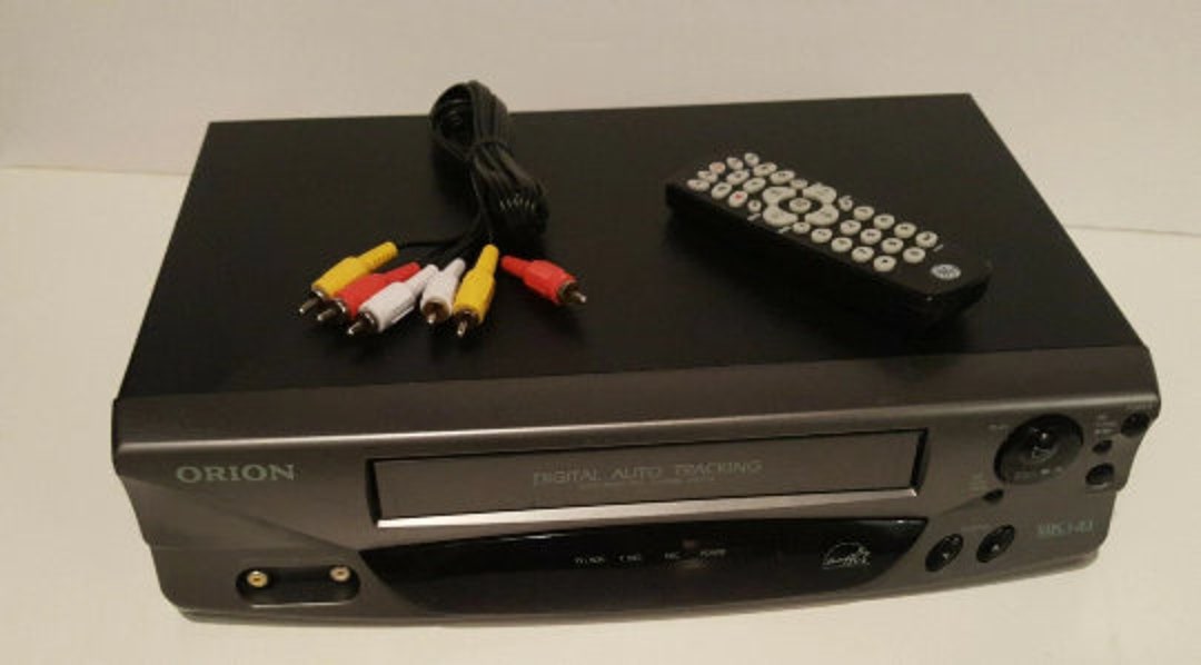 Orion VR0211 Mono VHS VCR Vhs Player With Remote and TV Cables - Etsy