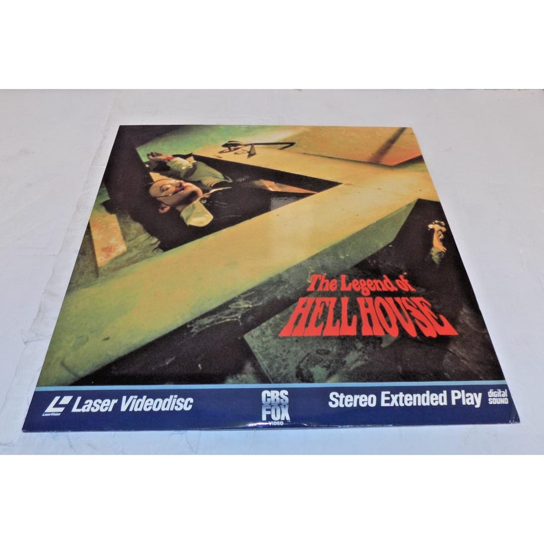 The Legend of HELL HOUSE Laserdisc LD Movie Extended Play Pamela ...
