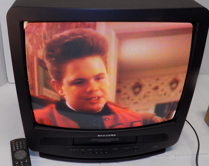 Samsung 19 Inch CRT Color TV Television Nice Retro Gaming TV With ...