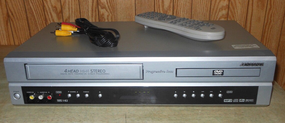 Sansui VRDVD4001 DVD VCR Combo Dvd Player Vhs Player With | Etsy