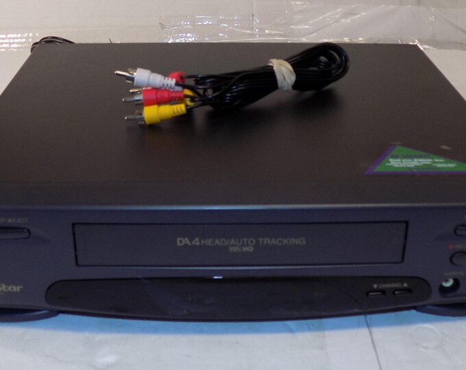 Goldstar GVR-D445 Mono VHS VCR Vhs Player With Cables (no Remote) - Etsy