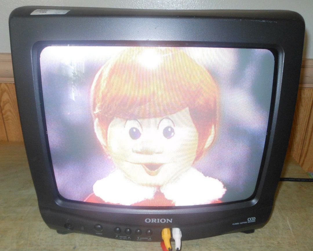 Orion Tv1334b 13 Inch CRT Color Tube TV Retro Gaming TV Front - Etsy