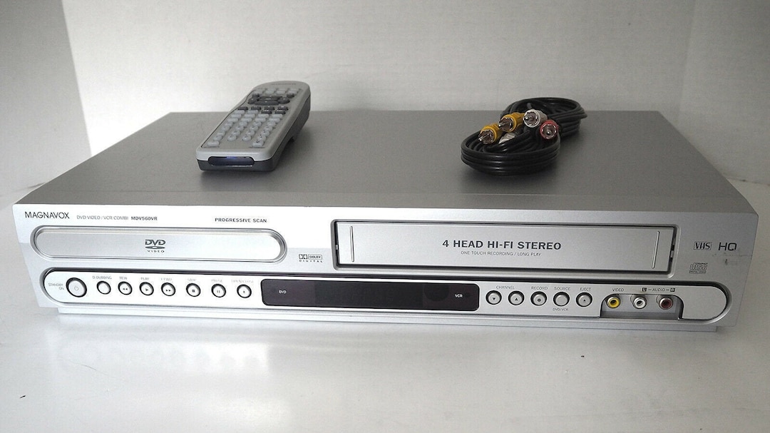 Magnavox Mdv560vr DVD VCR Combo DVD Player Vhs Player Combo With Remote ...