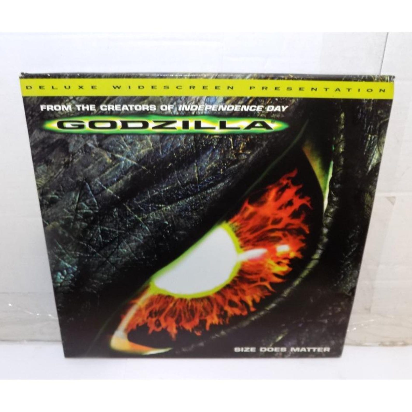 Godzilla Size Does Matter Laserdisc LD Deluxe Widescreen - Etsy