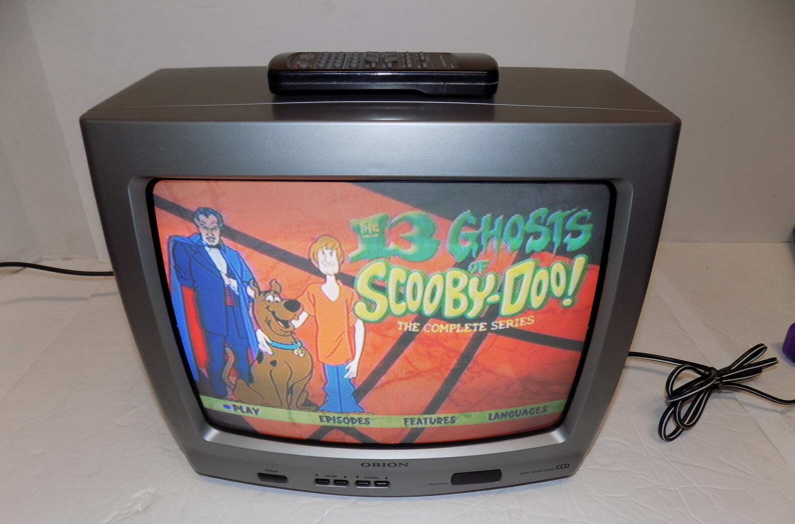 Orion Tv1318 13 Inch CRT Color TV Retro Gaming TV With Remote | Etsy