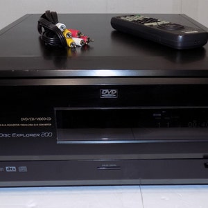 Sony DVP-CX850D 200 Disc DVD CD Player With Remote Control, A/V Cables & Hdmi Adapter - Etsy